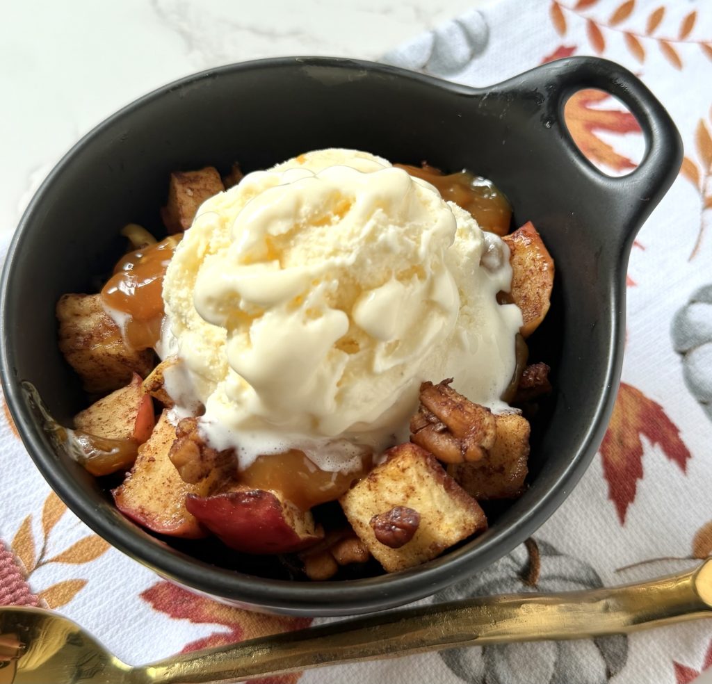 Sheet Pan Apple Pecan Crisp - Natasha's Southern Flavor